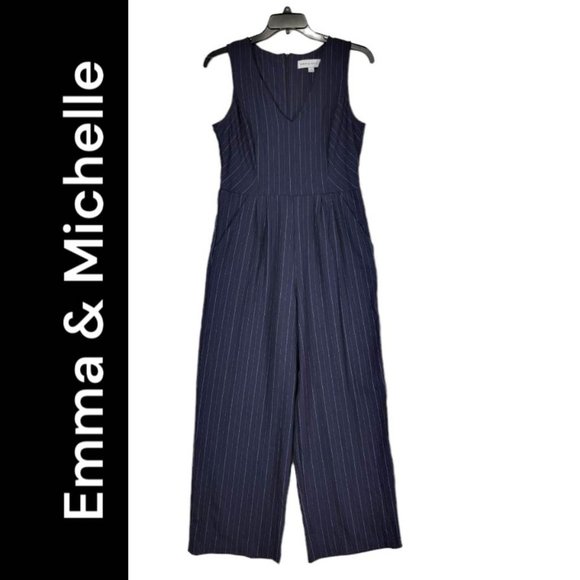 Emma & Michele | Pants & Jumpsuits | Emma Michelle Woman Black Sleeveless Stretch Career Formal ...